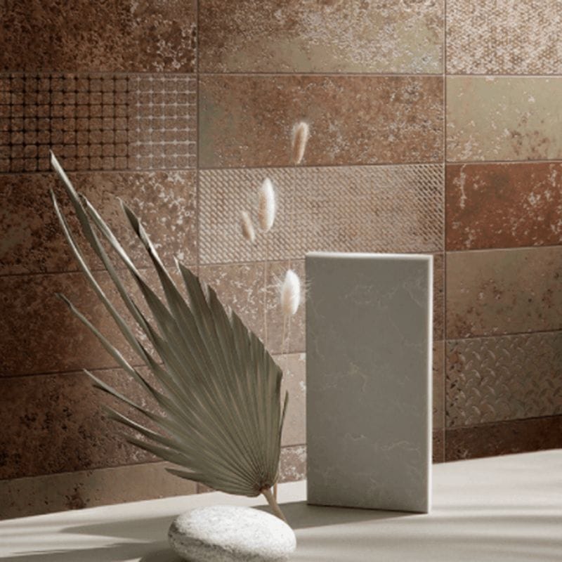Melt Edimax Metallic Effect Porcelain Floor, Wall Tiles - EMC Tiles