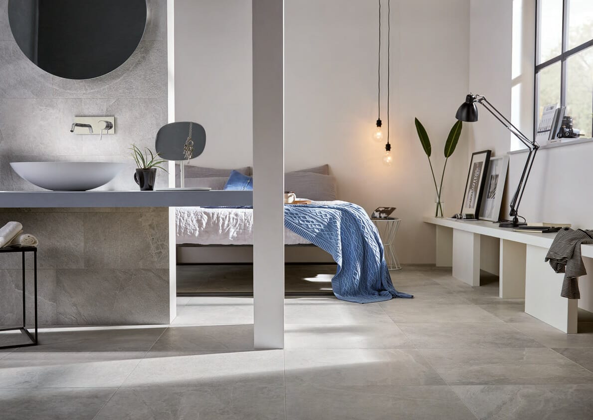 X-Rock 60G Grey Matt Floor Tile 60x60 - EMC Tiles